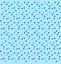 Christmas background snow blue dots polka Vector Image