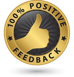 Golden 100 percent original label Royalty Free Vector Image