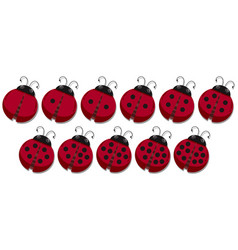 Insect math number worksheet Royalty Free Vector Image