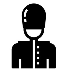 British Royal Guard Royalty Free Vector Image - VectorStock