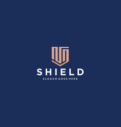 Md shield logo Royalty Free Vector Image - VectorStock