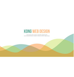 Abstract background website header simple design Vector Image