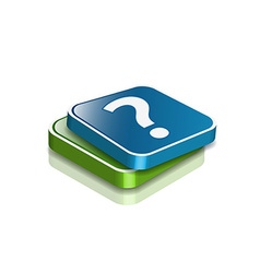 Abstract question mark Royalty Free Vector Image