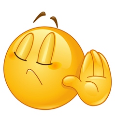 Drowning emoticon Royalty Free Vector Image - VectorStock