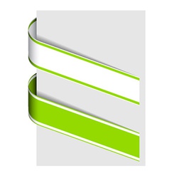 Ribbon signs Royalty Free Vector Image - VectorStock