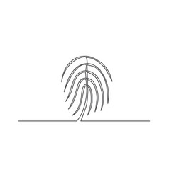 Hand scan Royalty Free Vector Image - VectorStock