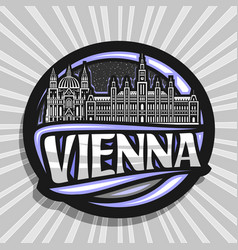 Logo for vienna Royalty Free Vector Image - VectorStock
