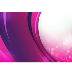 Abstract pink background with simply curve Vector Image