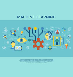 Digital deep learning Royalty Free Vector Image