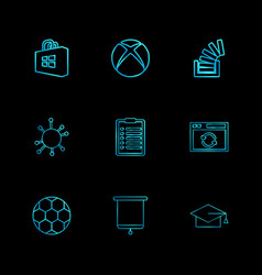 Windows store xbox stackoverflow convocation Vector Image