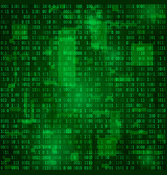 Generation of random binary data coding Royalty Free Vector