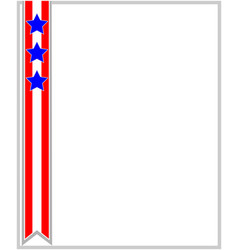 Frame and border of ribbon with mali flag Vector Image