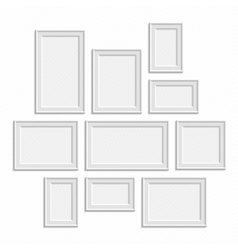 Movie clapper board set Royalty Free Vector Image