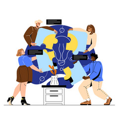 Concept of international migration Royalty Free Vector Image