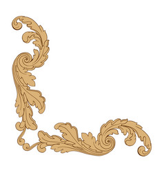 Retro corner Royalty Free Vector Image - VectorStock