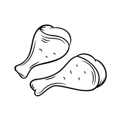 Hand drawn feathers Royalty Free Vector Image - VectorStock