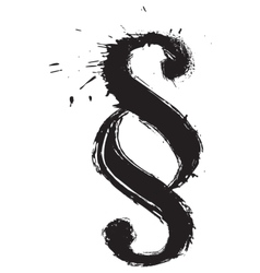 Paragraph sign Royalty Free Vector Image - VectorStock