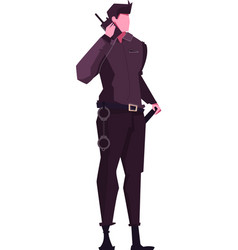 Security guard Royalty Free Vector Image - VectorStock