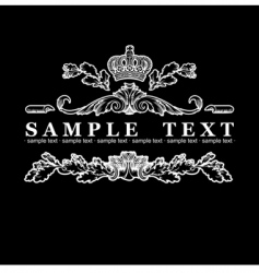 Heraldry background Royalty Free Vector Image - VectorStock