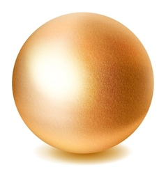 Golden sphere Royalty Free Vector Image - VectorStock
