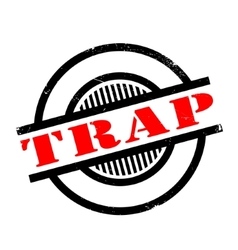 It is a trap rubber stamp Royalty Free Vector Image