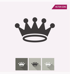 Queer queen lgbtq rainbow-colored crown lgbt Vector Image