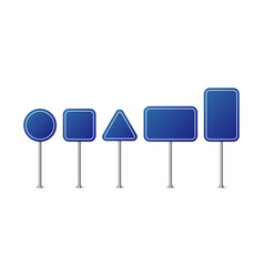 Three rectangle road traffic sign icon in outline Vector Image