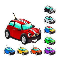 Funny vehicles Royalty Free Vector Image - VectorStock