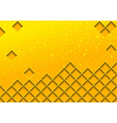 Gold mosaic background eps 8 Royalty Free Vector Image