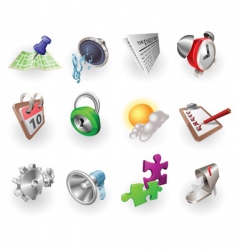 Web icons 7 Royalty Free Vector Image - VectorStock