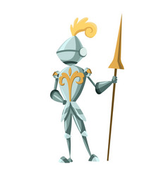 Isolated medieval fat man character with royal Vector Image