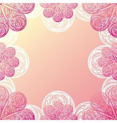 Floral nature pattern card Royalty Free Vector Image