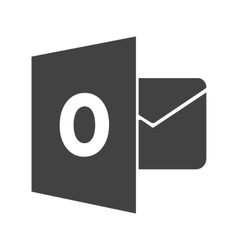 Outlook Royalty Free Vector Image - VectorStock