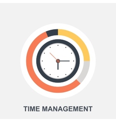 Time management organizing office planning Vector Image