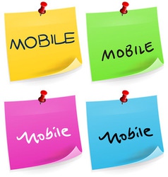 Sticky note Royalty Free Vector Image - VectorStock