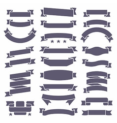 Papyrus ribbons diagonal bottom left towards top Vector Image