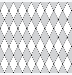 Rhombus seamless pattern simple geometric Vector Image