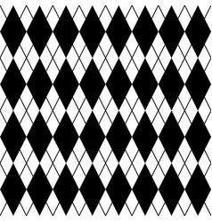 Rhombus seamless pattern simple geometric Vector Image