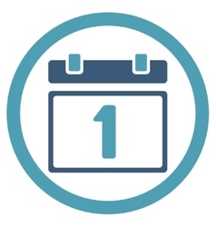 First day icon Royalty Free Vector Image - VectorStock