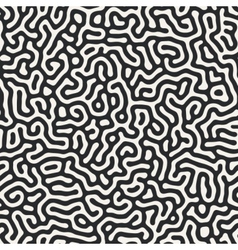 Diffusion reaction seamless pattern black Vector Image