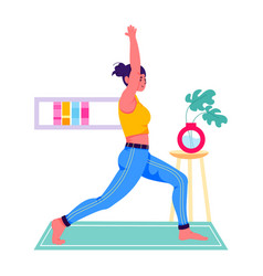 Reverse corpse with prayer hands pose pranama Vector Image