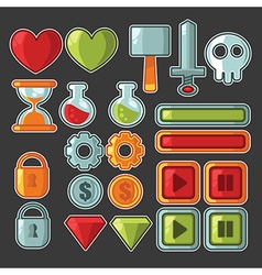 Health bar Royalty Free Vector Image - VectorStock