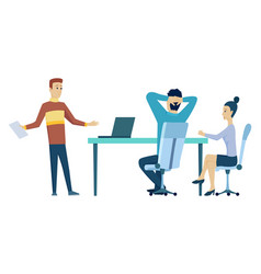 Business team set Royalty Free Vector Image - VectorStock
