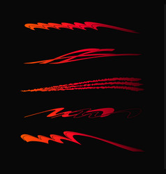Car motorcycle racing vehicle graphics vinyls Vector Image