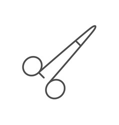 Microsurgery chalk icon Royalty Free Vector Image