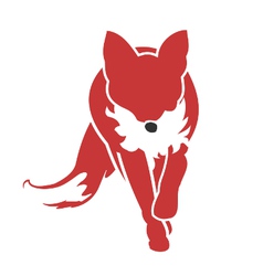 Cartoon fox Royalty Free Vector Image - VectorStock