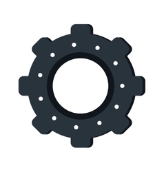 Gear wheel engine teamwork Royalty Free Vector Image