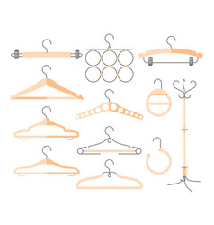 Hanger and a dress Royalty Free Vector Image - VectorStock