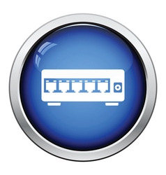 Ethernet switch icon Royalty Free Vector Image