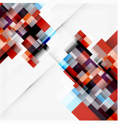 Abstract blocks template design background simple Vector Image